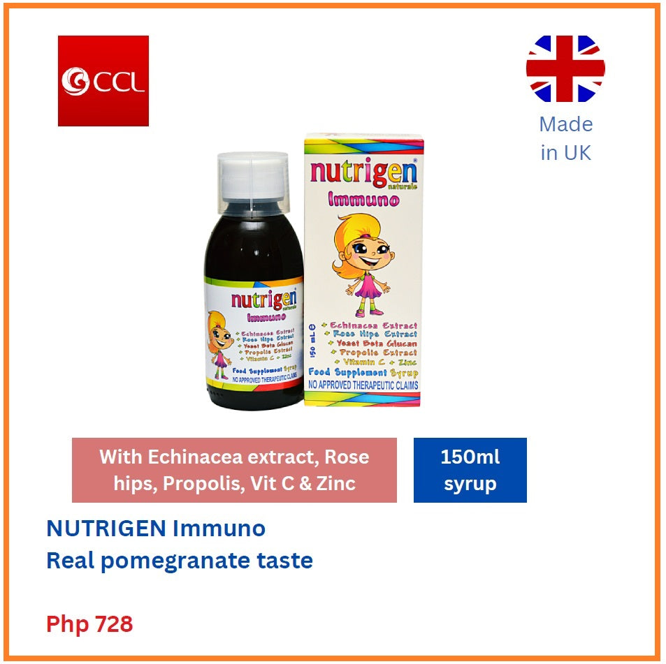 NUTRIGEN Immuno Real pomegranate taste – Genbrand Pharmacy