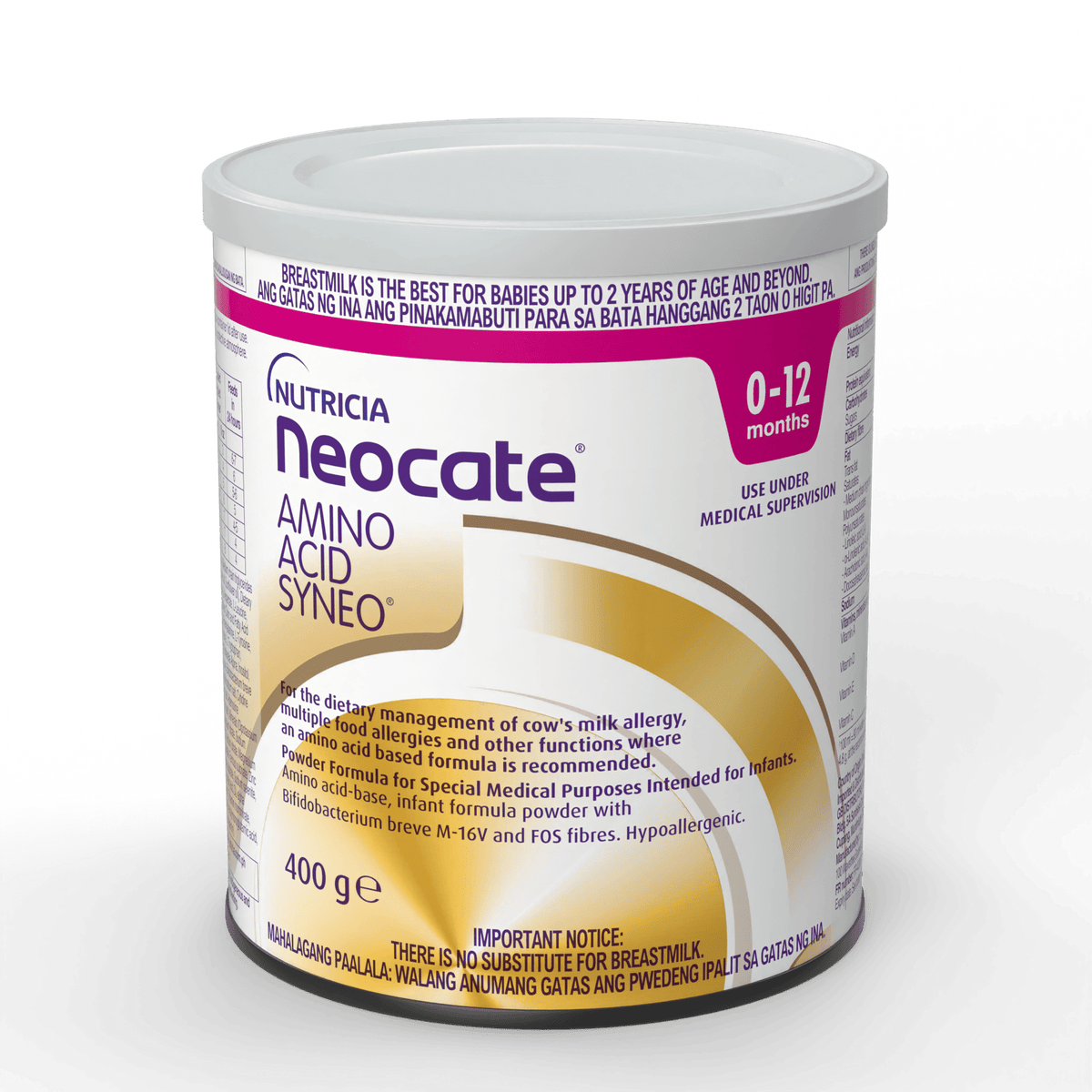 Neocate® Amino Acid Syneo® 400g – Genbrand Pharmacy