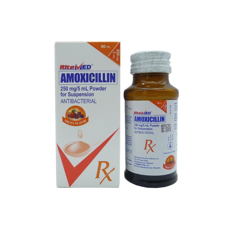 Ritemed amoxicillin 250 mg/5ml (Amoxicillin) – Genbrand Pharmacy