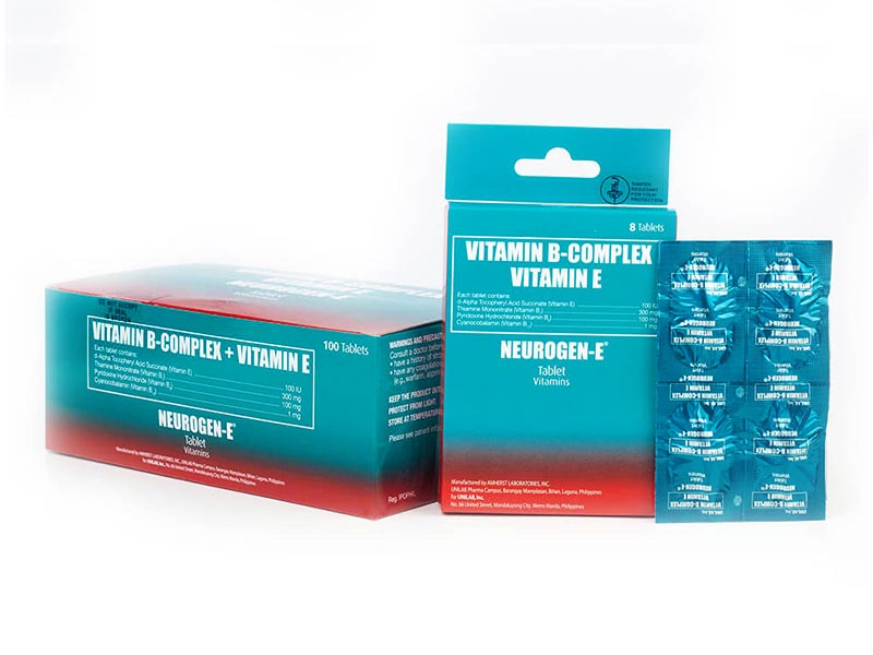 Neurogen -E (Vitamin B Complex and Vitamin E) – Genbrand Pharmacy