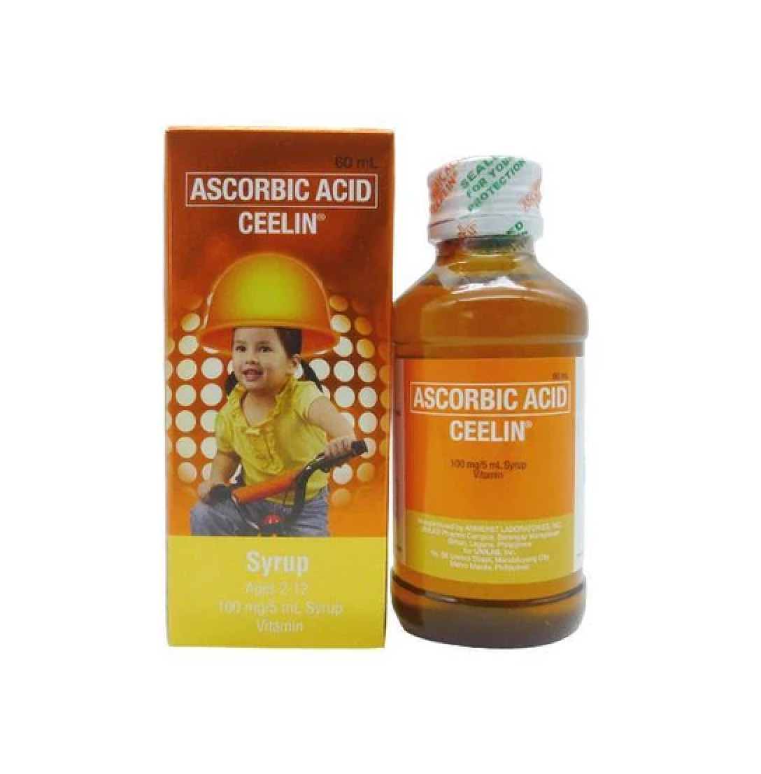Ceelin Syrup 60ml (Ascorbic Acid) – Genbrand Pharmacy