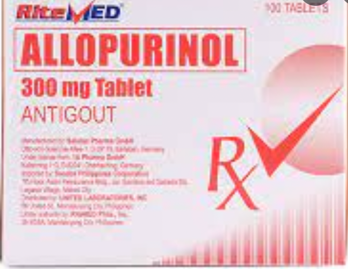 RITEMED ALLOPURINOL 300MG TAB (ALLOPURINOL) – Genbrand Pharmacy