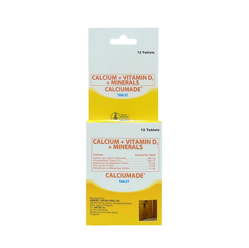 Calciumade 600g (Calcium) – Genbrand Pharmacy