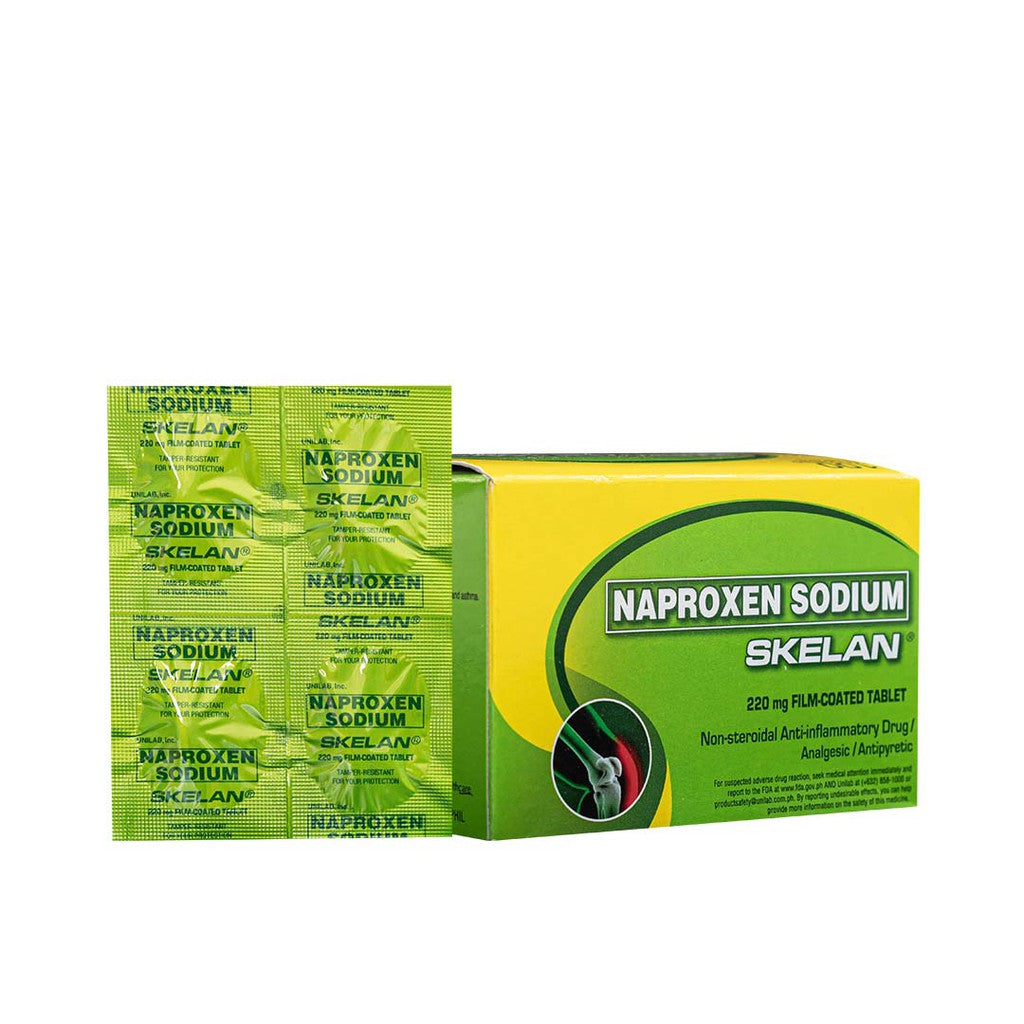 Skelan Forte 220mg (Naproxen Sodium) – Genbrand Pharmacy